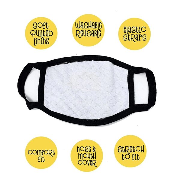 Other | Angry Face Cursing Emoji Emoticon Reusable Cloth Face Mask New ...
